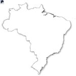 Printable Blank Brazil Map with Outline, Transparent Map - #site ...