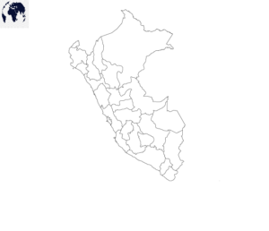 Printable Blank Peru Map with Outline, Transparent, PNG Map