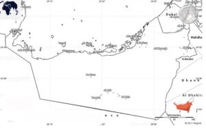Printable Blank UAE Map with Outline, Transparent Map