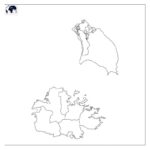 Printable Blank Antigua and Barbuda Map with Outline Map