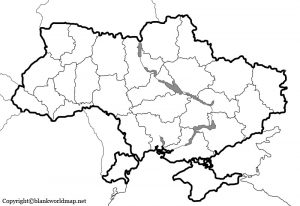 Blank Ukraine Map - Blank World Map