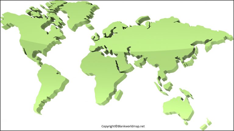 Printable World Map Clip art - Blank World Map