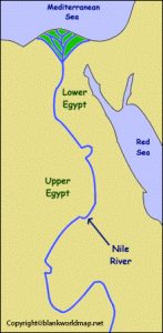 Nile River Map - Where is the Nile River on Map [Delta Map]