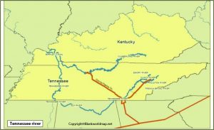Tennessee River Map | Where is Tennessee River Located