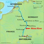Rhine River Map | Rhine River on Europe Map